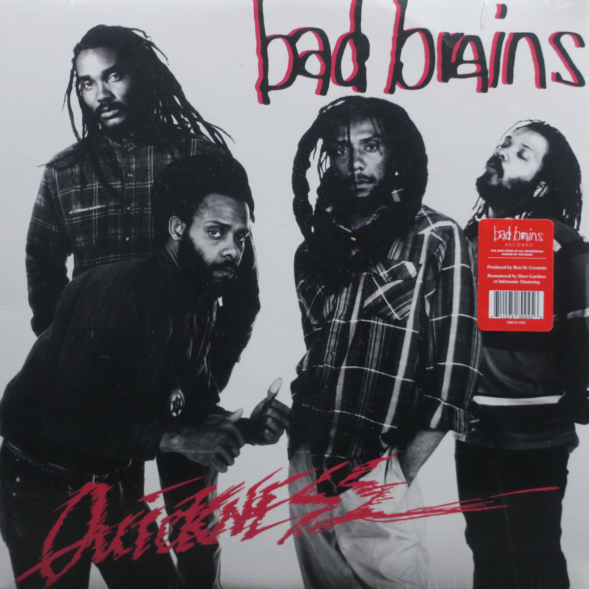 BAD BRAINS 'Quickness' Remastered Vinyl LP (1989 Punk/Reggae) – GOLDMINE RECORDS