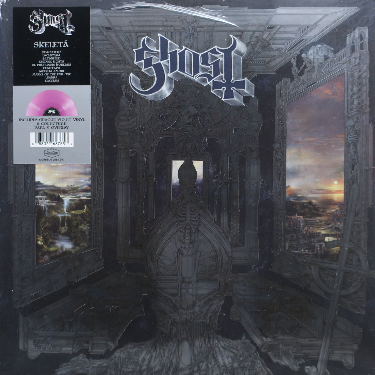 GHOST 'Skeleta' VIOLET Vinyl LP – GOLDMINE RECORDS PTY. LTD.