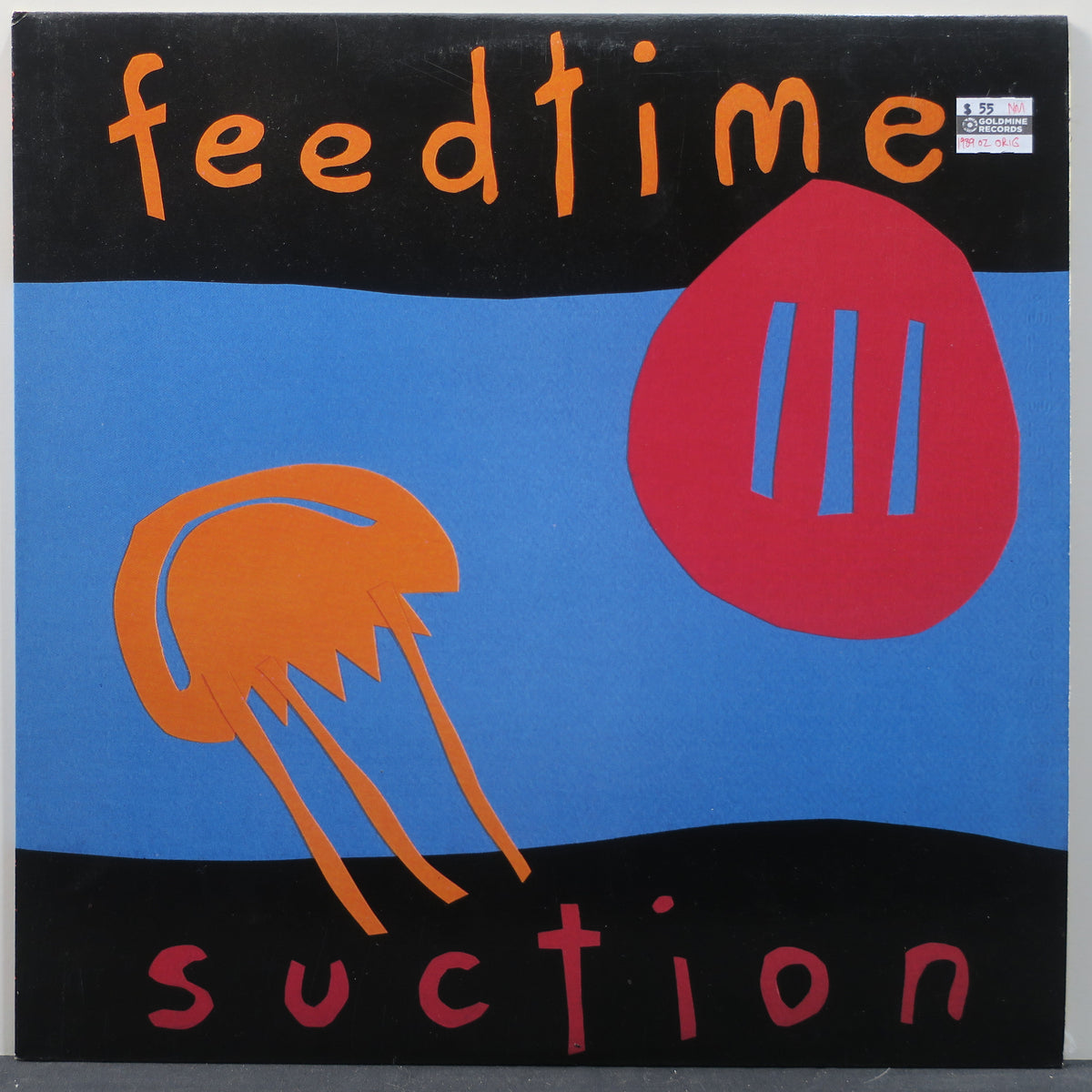 Feedtime 'Suction' 1989 Oz Original Vinyl LP – GOLDMINE RECORDS