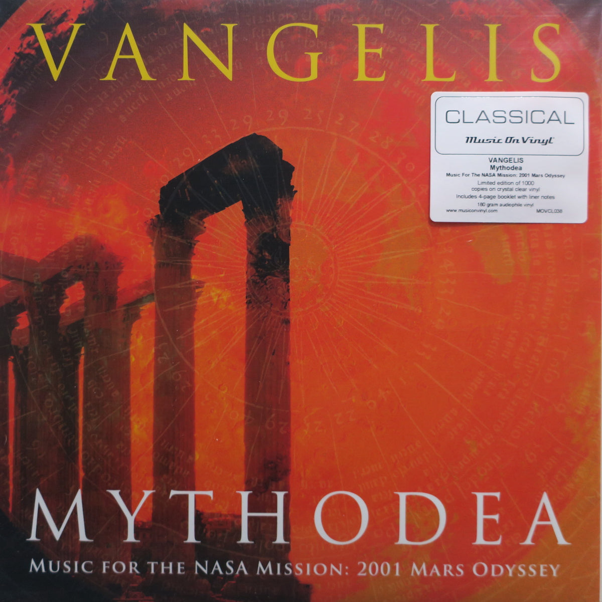 VANGELIS 'Mythodea: Music For The NASA Mission: 2001 Mars Odyssey' 180 ...