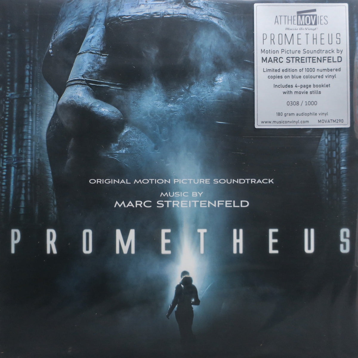 'PROMETHEUS' Soundtrack 180g BLUE Vinyl 2LP (Alien) – GOLDMINE RECORDS