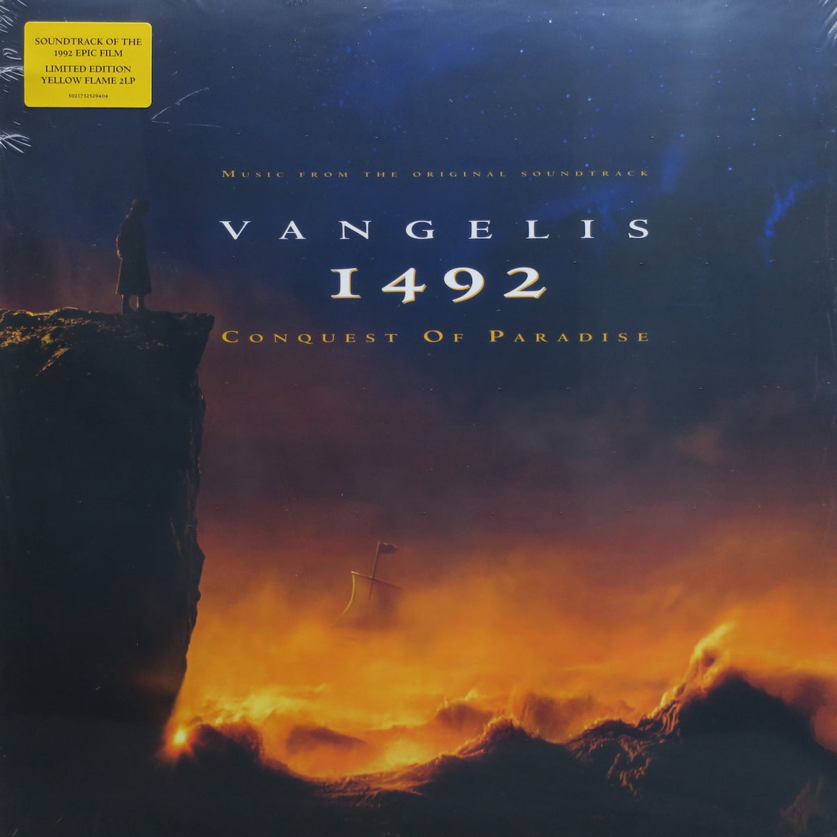 '1492 - Conquest Of Paradise' Soundtrack (Vangelis) YELLOW Vinyl 2LP ...