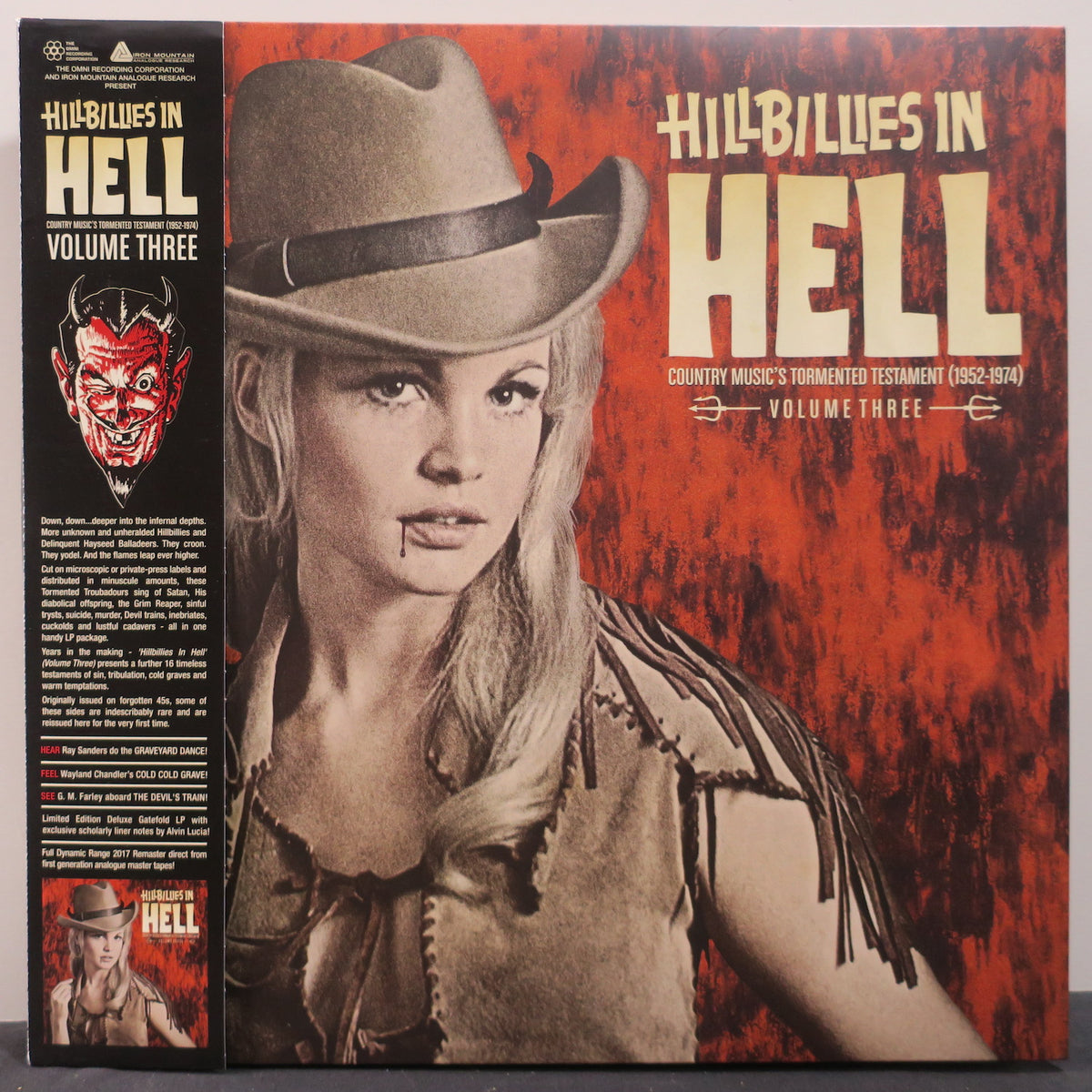 'Hillbillies From Hell: Volume 3' 2017 Vinyl LP – GOLDMINE RECORDS