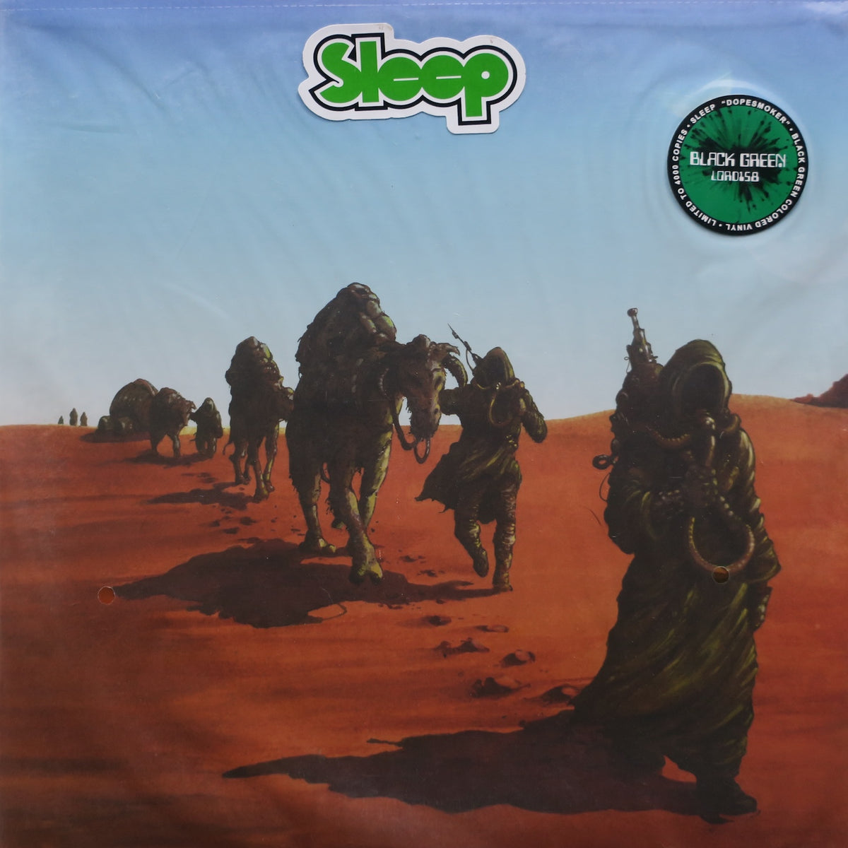 SLEEP 'Dopesmoker' BLACK/GREEN Vinyl 2LP – GOLDMINE RECORDS