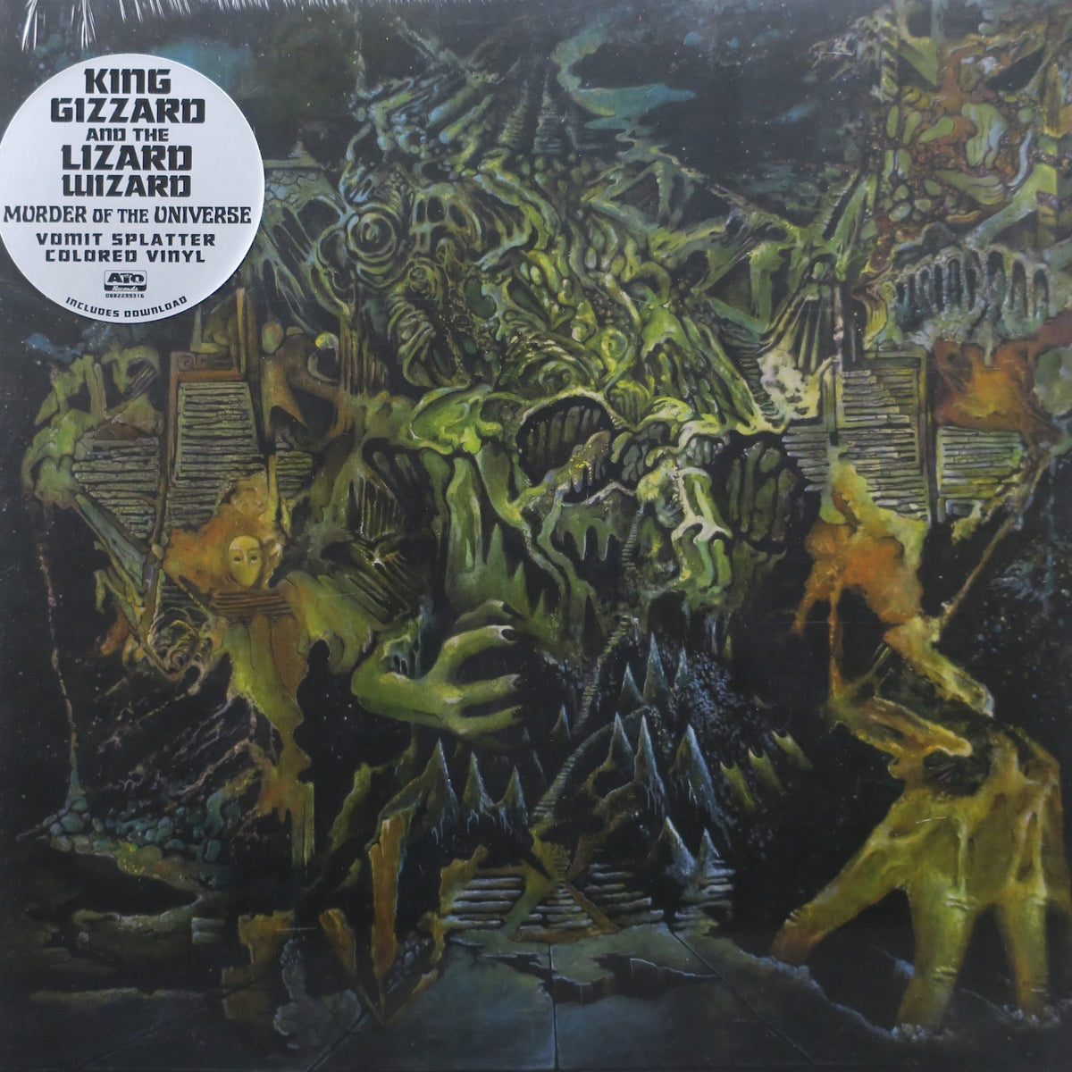 KING GIZZARD & LIZARD WIZARD 'Murder Of The Universe' VOMIT SPLATTER V ...