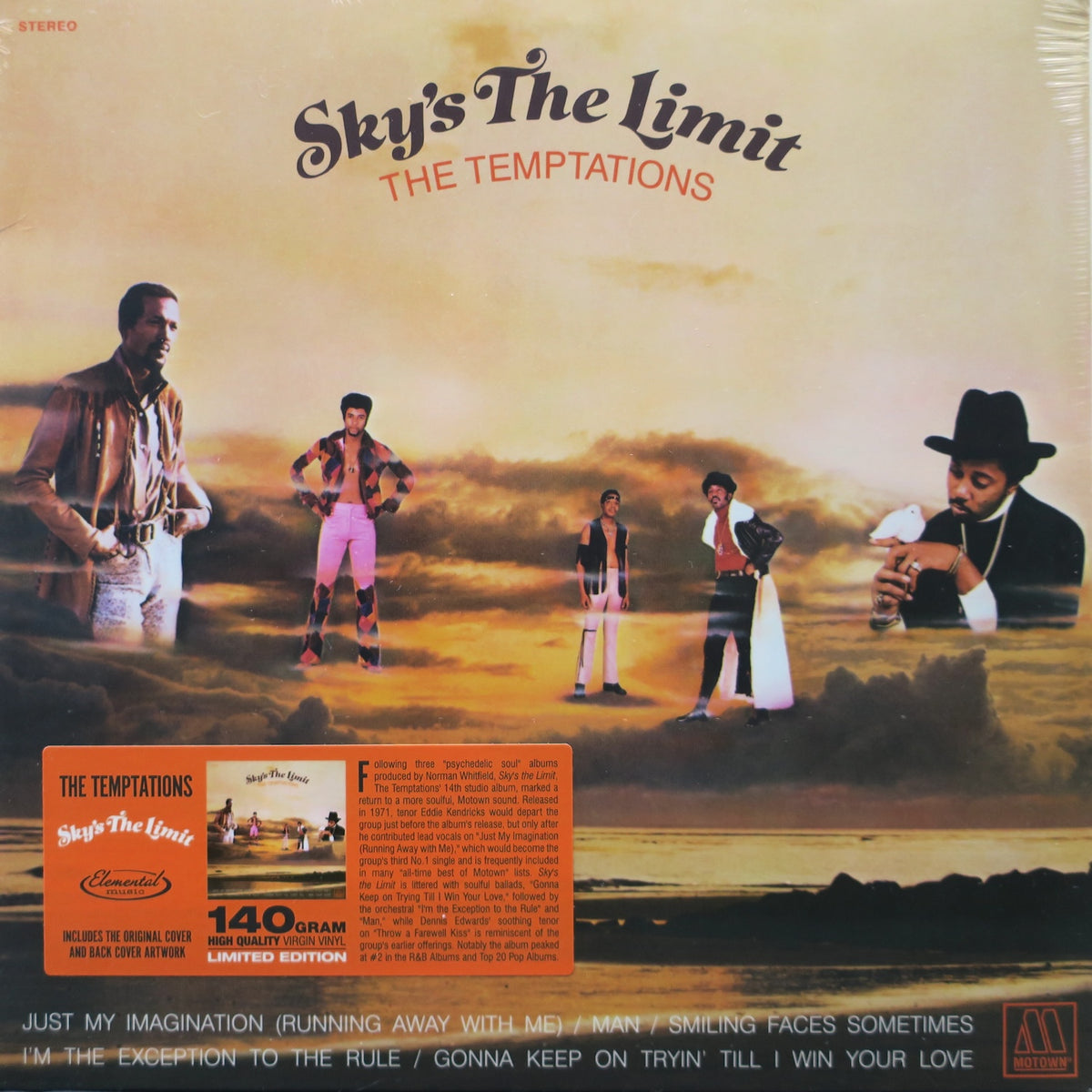 TEMPTATIONS 'Sky's The Limit' Vinyl LP (1971 R&B/Soul) – GOLDMINE ...