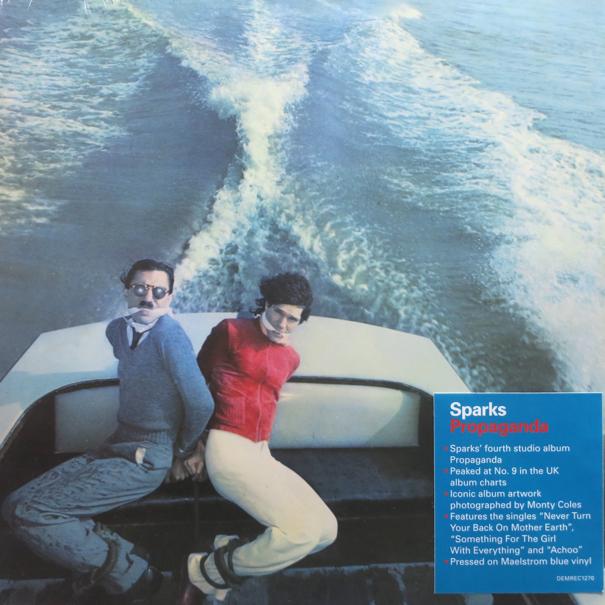 SPARKS 'Propaganda' 50th Anniversary BLUE Vinyl LP – GOLDMINE RECORDS