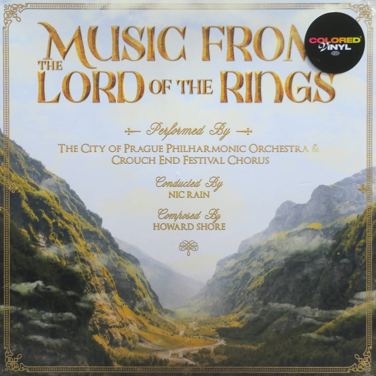 'Music From The Lord Of The Rings' Soundtrack by Howard Shore GREEN Vi ...