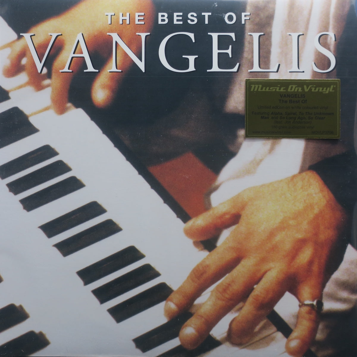 VANGELIS 'Best Of' 180g WHITE Vinyl 2LP – GOLDMINE RECORDS