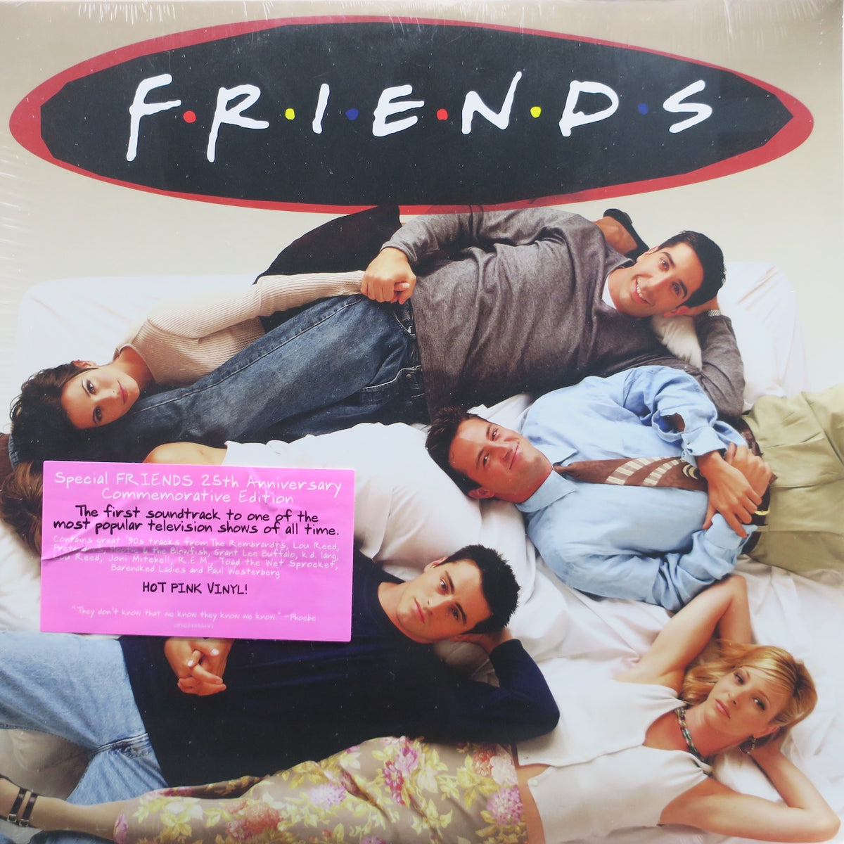 'FRIENDS' Soundtrack HOT PINK Vinyl 2LP – GOLDMINE RECORDS