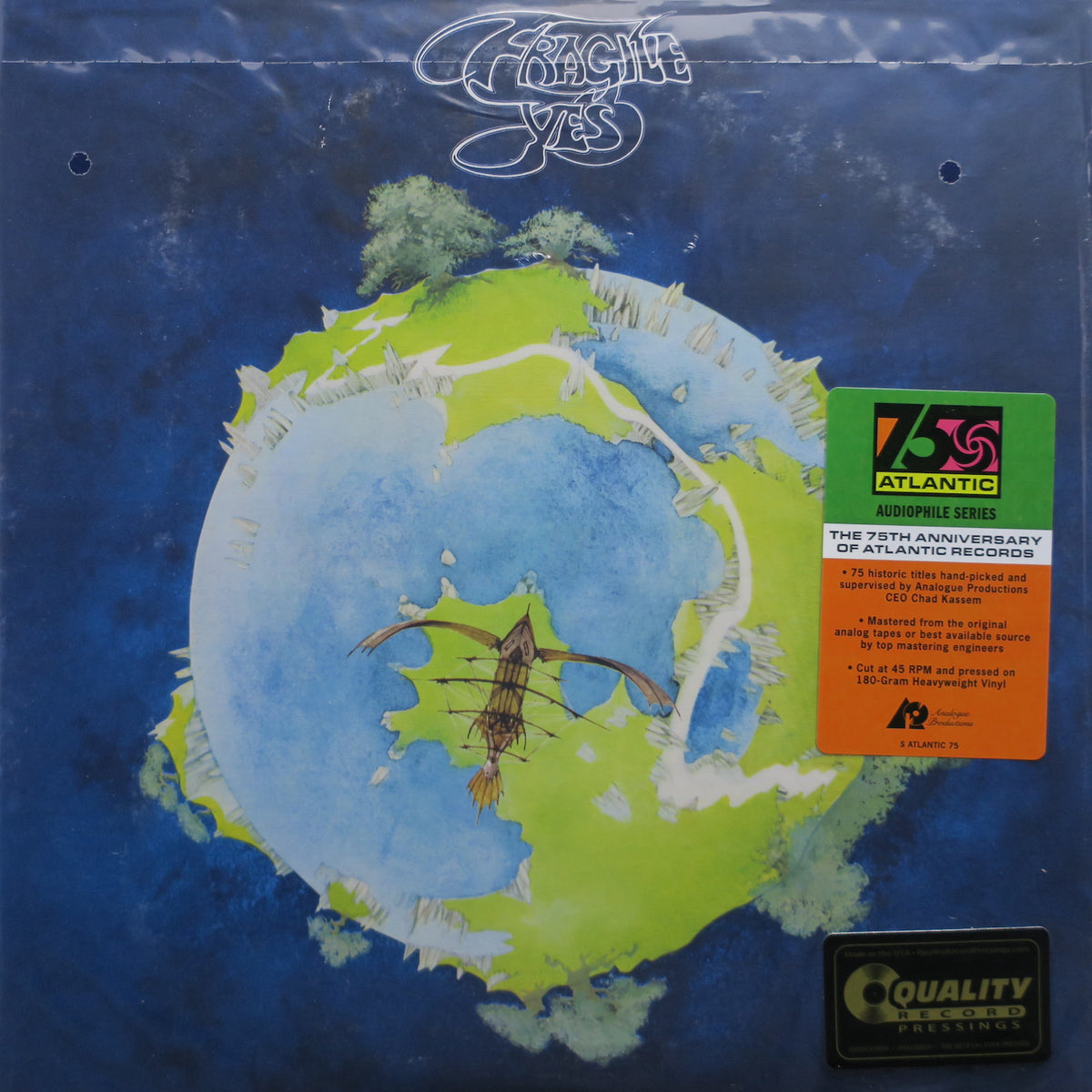 YES 'Fragile' Analogue Productions 45rpm 180g Vinyl 2LP – GOLDMINE RECORDS