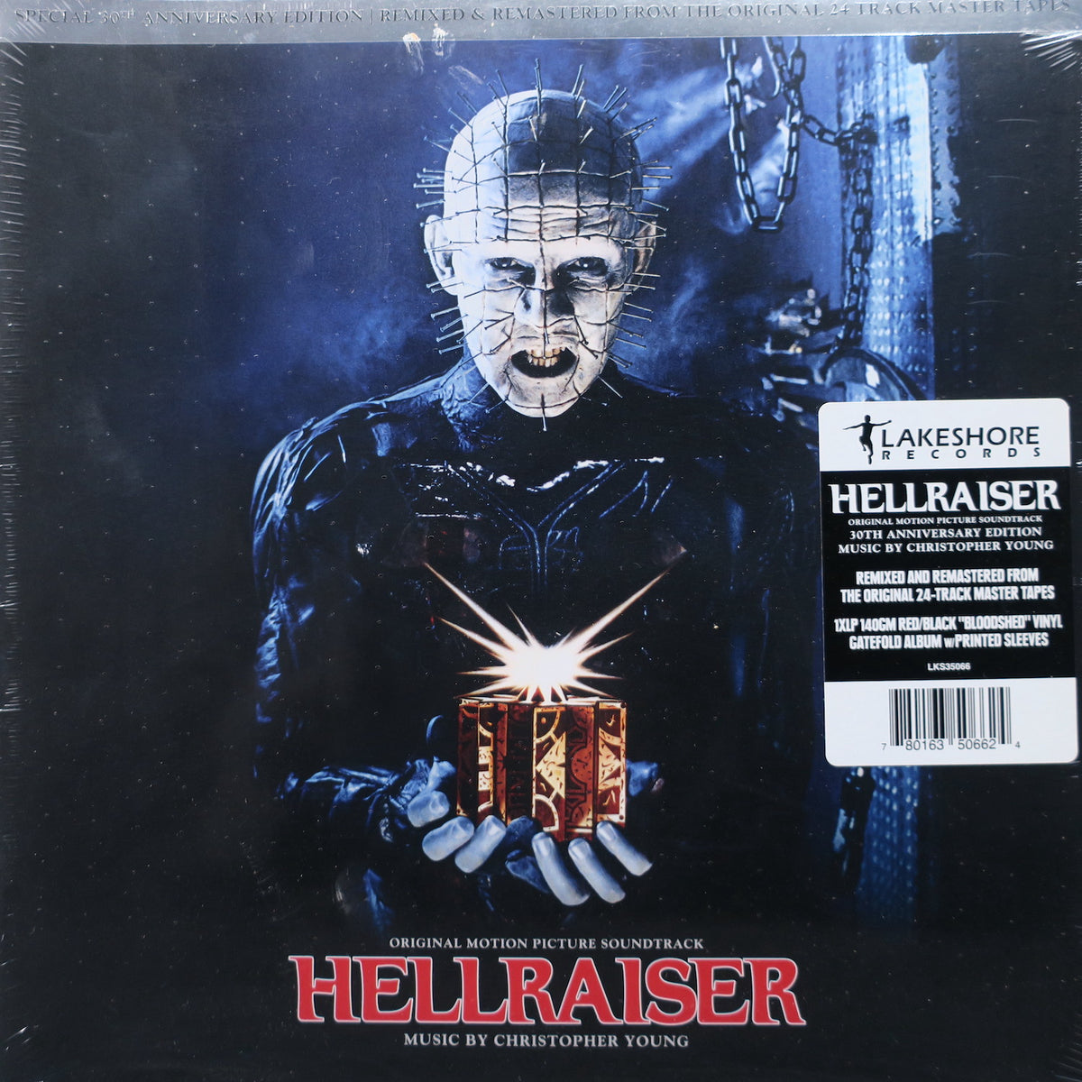 'HELLRAISER' Soundtrack BLACK/RED Vinyl LP – GOLDMINE RECORDS