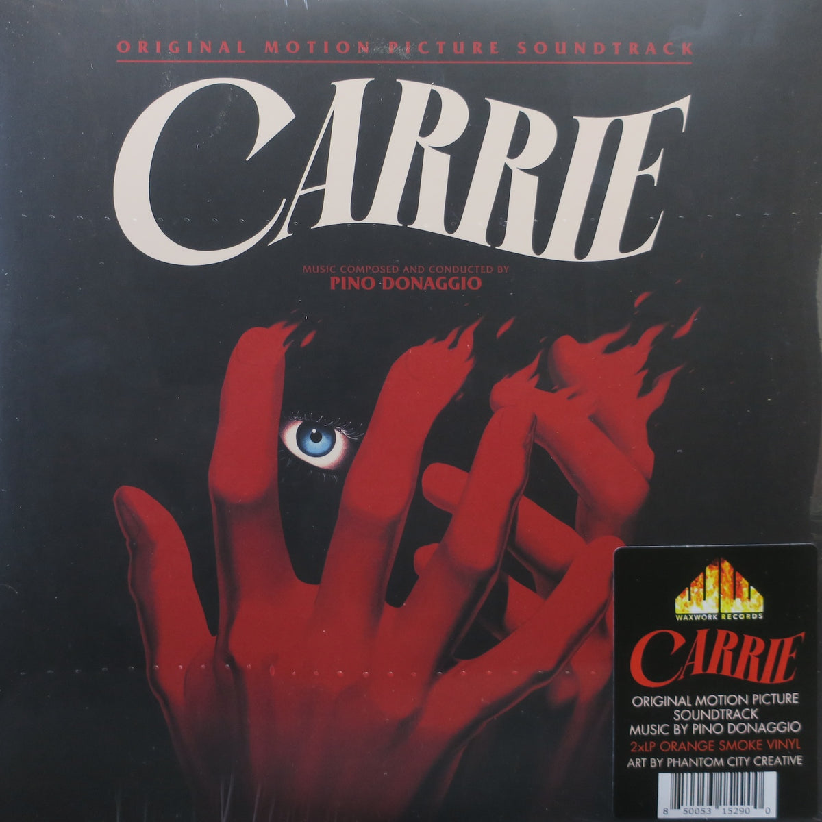 'CARRIE' Soundtrack RED/ORANGE Vinyl 2LP – GOLDMINE RECORDS