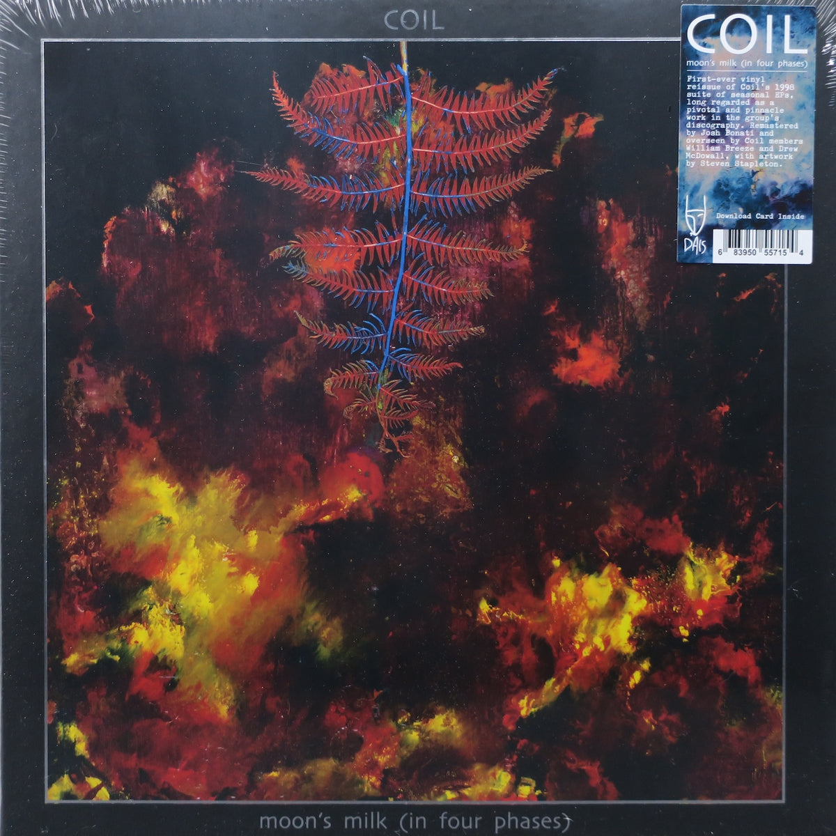 COIL 'Moon's Milk (In Four Phases)' BLACK Vinyl 3LP – GOLDMINE RECORDS