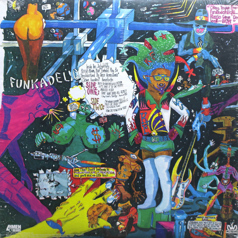FUNKADELIC 'Tales Of Kidd Funkadelic' 180g BLUE/GREEN Vinyl LP ...
