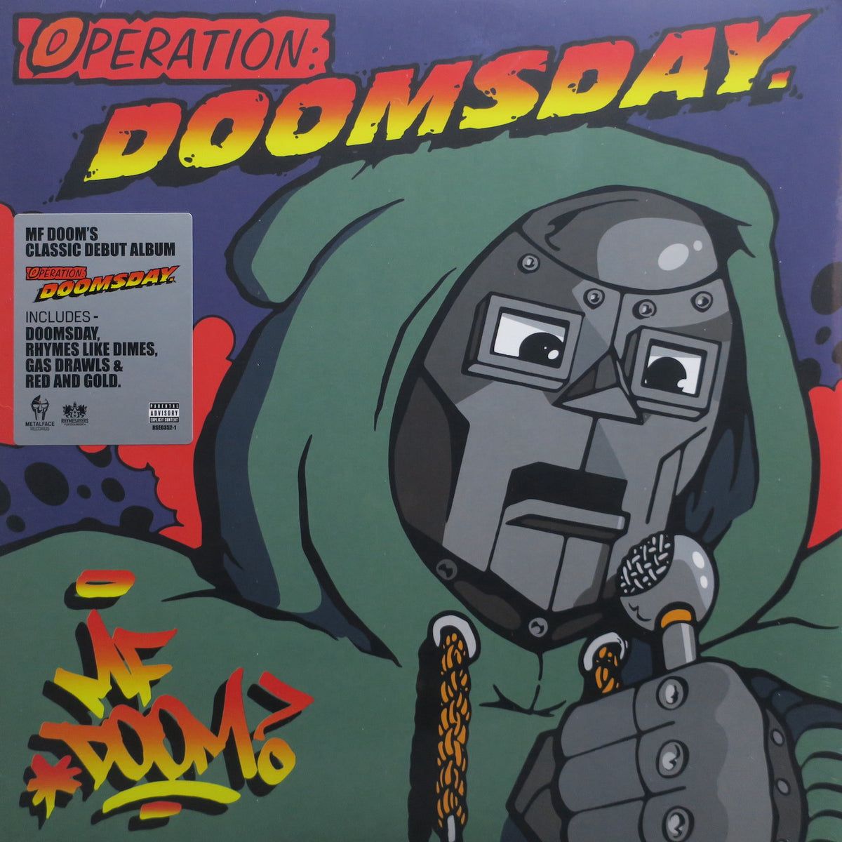 MF DOOM 'Operation: Doomsday' Vinyl 2LP – GOLDMINE RECORDS
