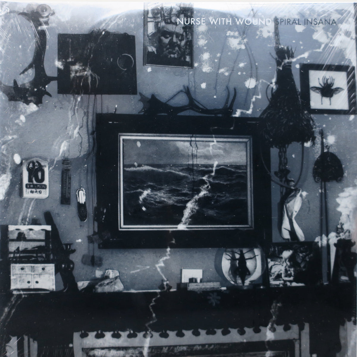 NURSE WITH WOUND 'Spiral Insana' Numbered SILVER/BLACK Vinyl 2LP ...