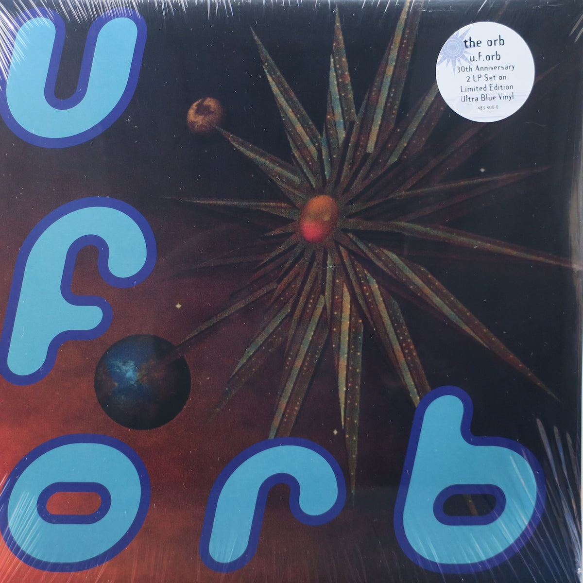ORB 'U.F. Orb' ULTRA BLUE Vinyl 2LP – GOLDMINE RECORDS PTY. LTD.