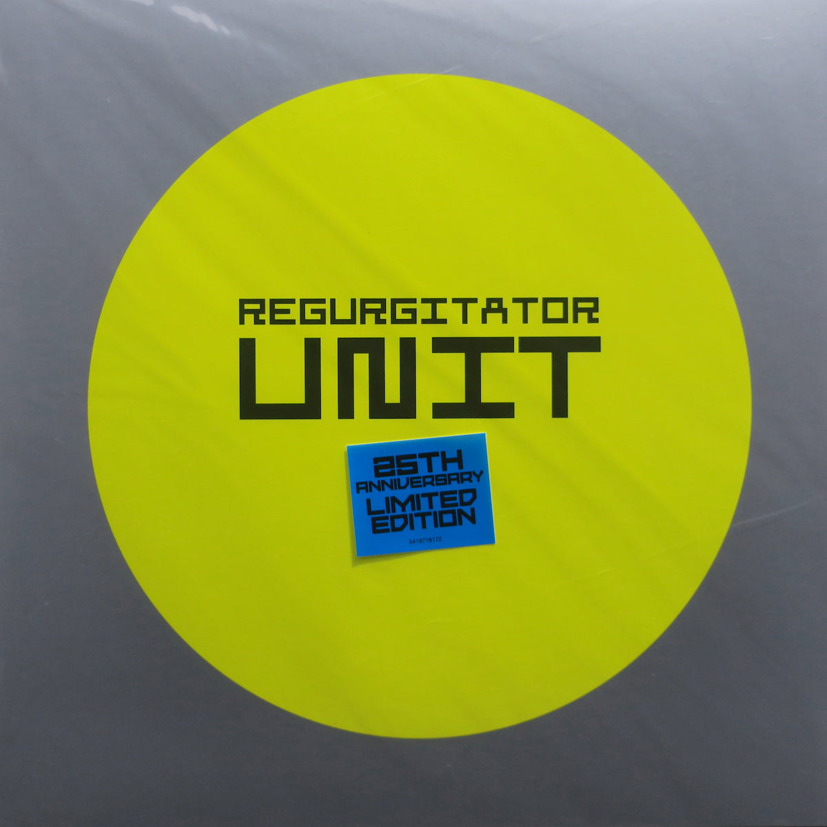 REGURGITATOR 'Unit' 25th Anniversary EGG YOLK Vinyl LP – GOLDMINE RECORDS