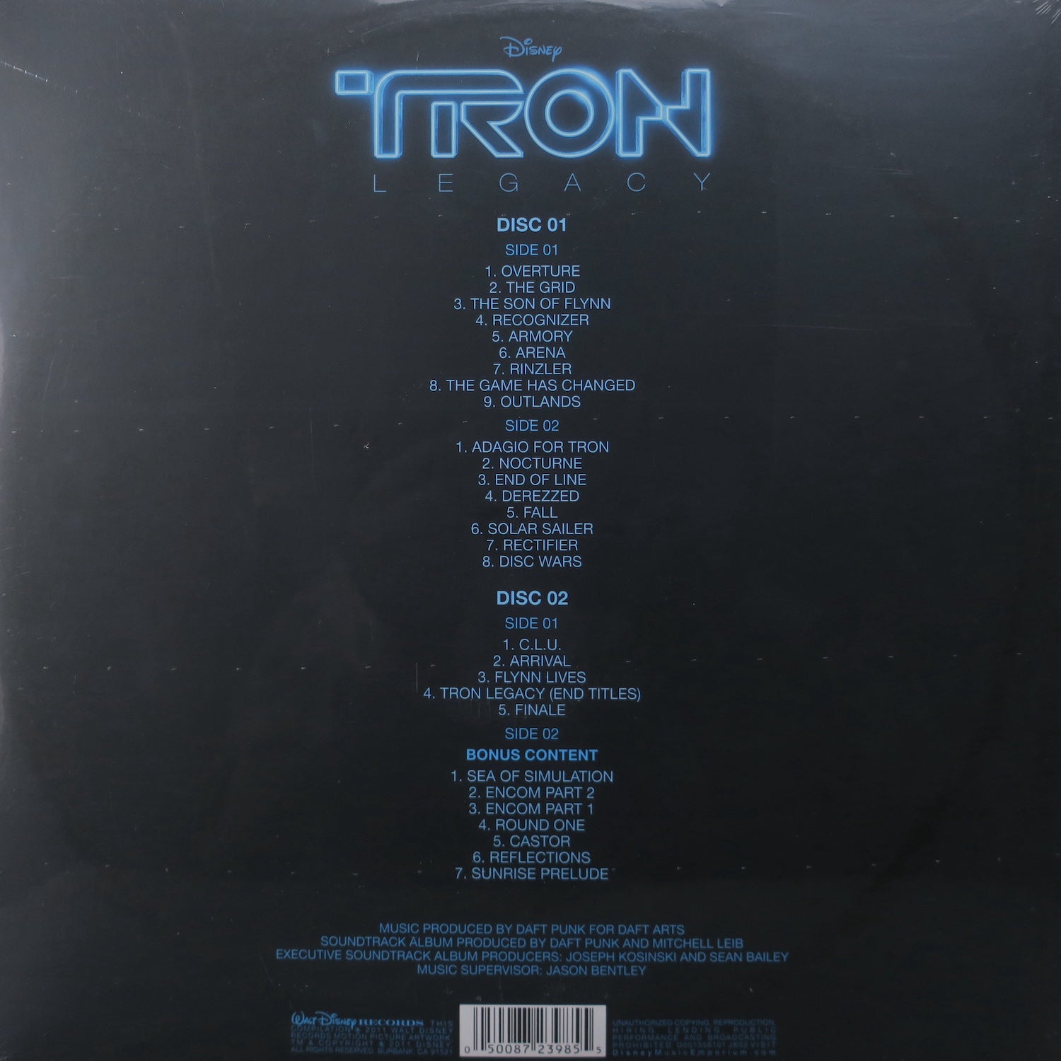 'TRON: LEGACY' Soundtrack by Daft Punk Vinyl 2LP – GOLDMINE RECORDS