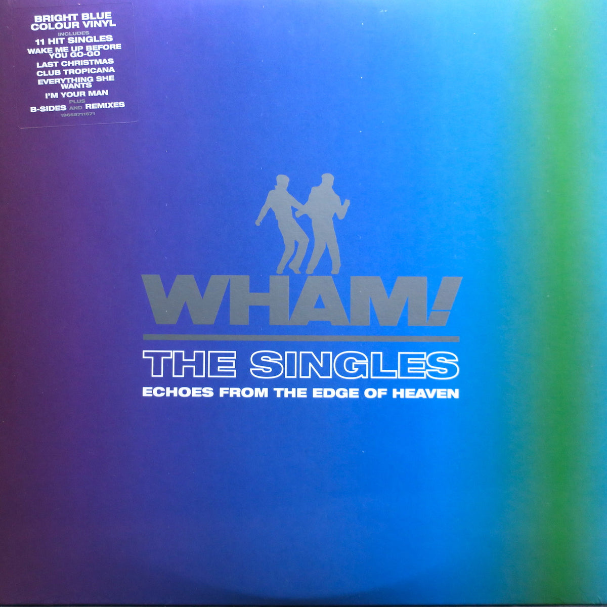 WHAM! 'Edge Of Heaven' BLUE Vinyl 2LP – GOLDMINE RECORDS PTY. LTD.