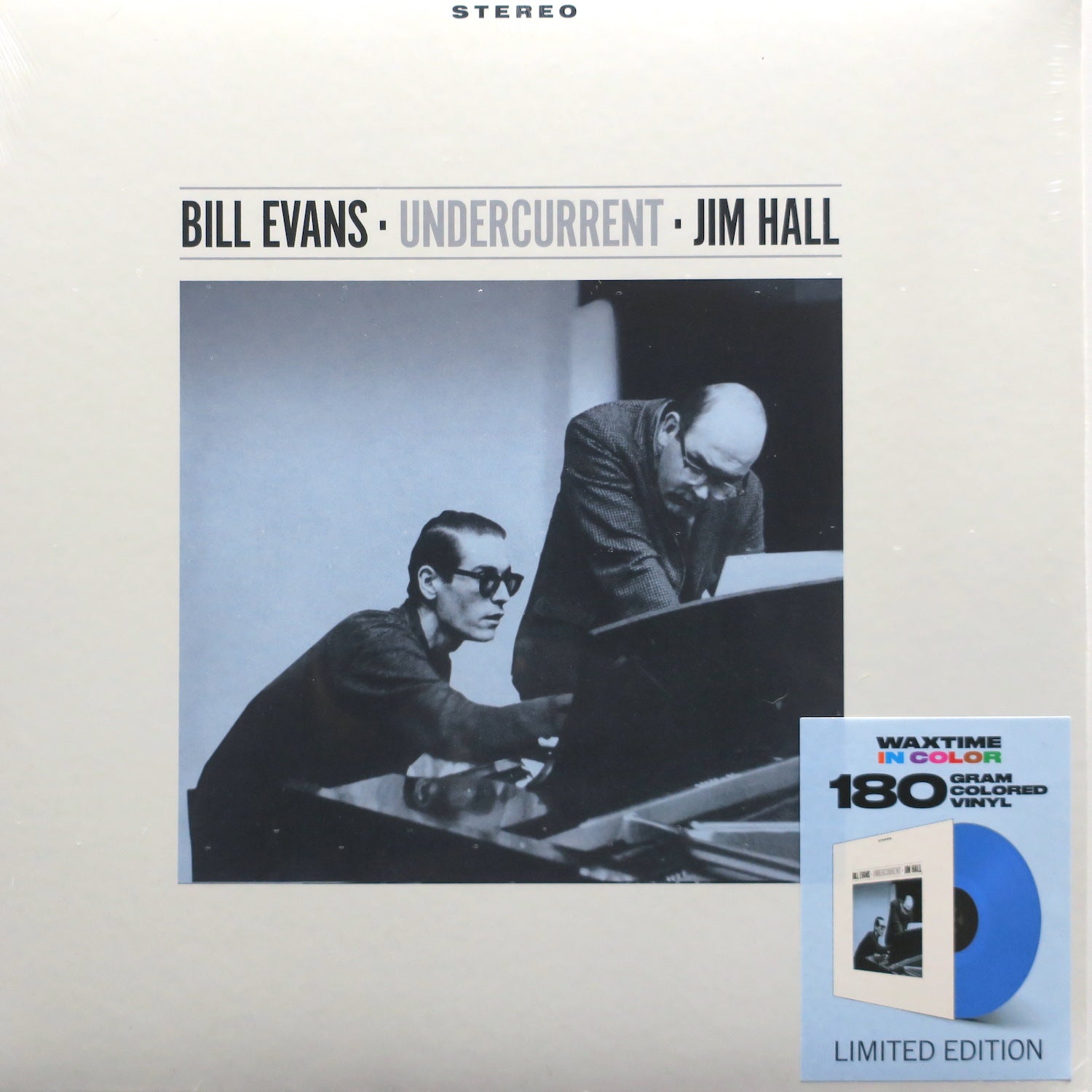 BILL EVANS & JIM HALL 'Undercurrent' 180g BLUE Vinyl LP – GOLDMINE RECORDS BILL EVANS & JIM HALL 'Undercurrent' 180g BLUE Vinyl LP – GOLDMINE RECORDS