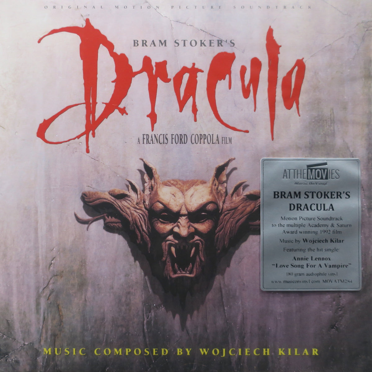 'BRAM STOKER'S DRACULA' Soundtrack 180g BLACK Vinyl LP – GOLDMINE RECORDS