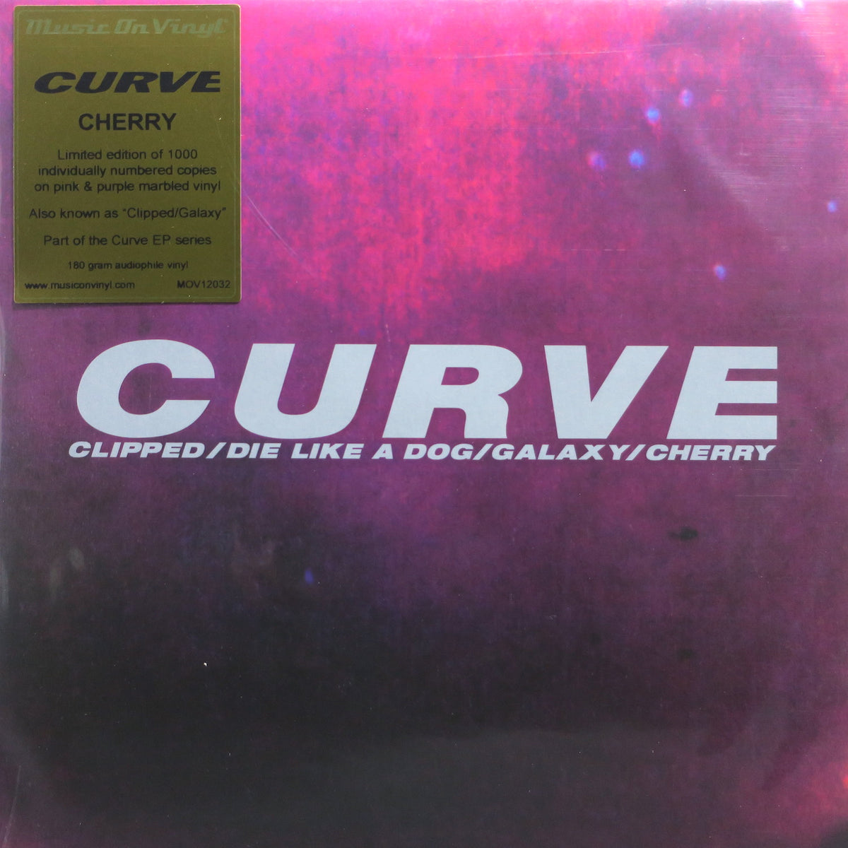 CURVE 'Cherry' 180g PINK/PURPLE Vinyl EP (1991 Indie/Shoegaze ...