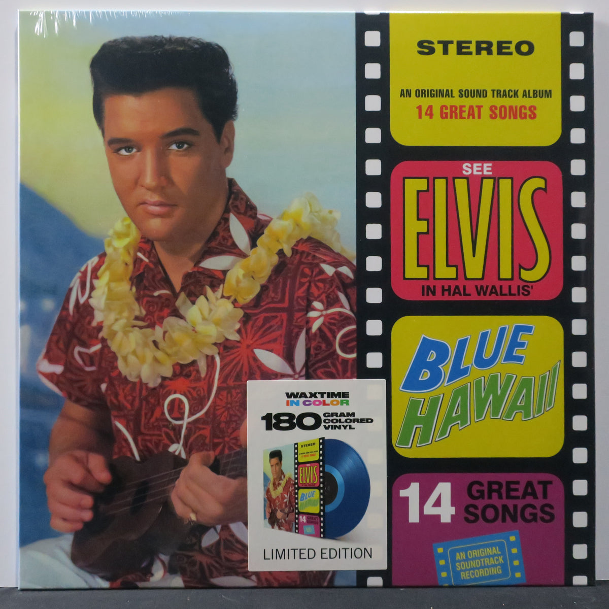 ELVIS PRESLEY 'Blue Hawaii ' 180g BLUE Vinyl LP – GOLDMINE RECORDS