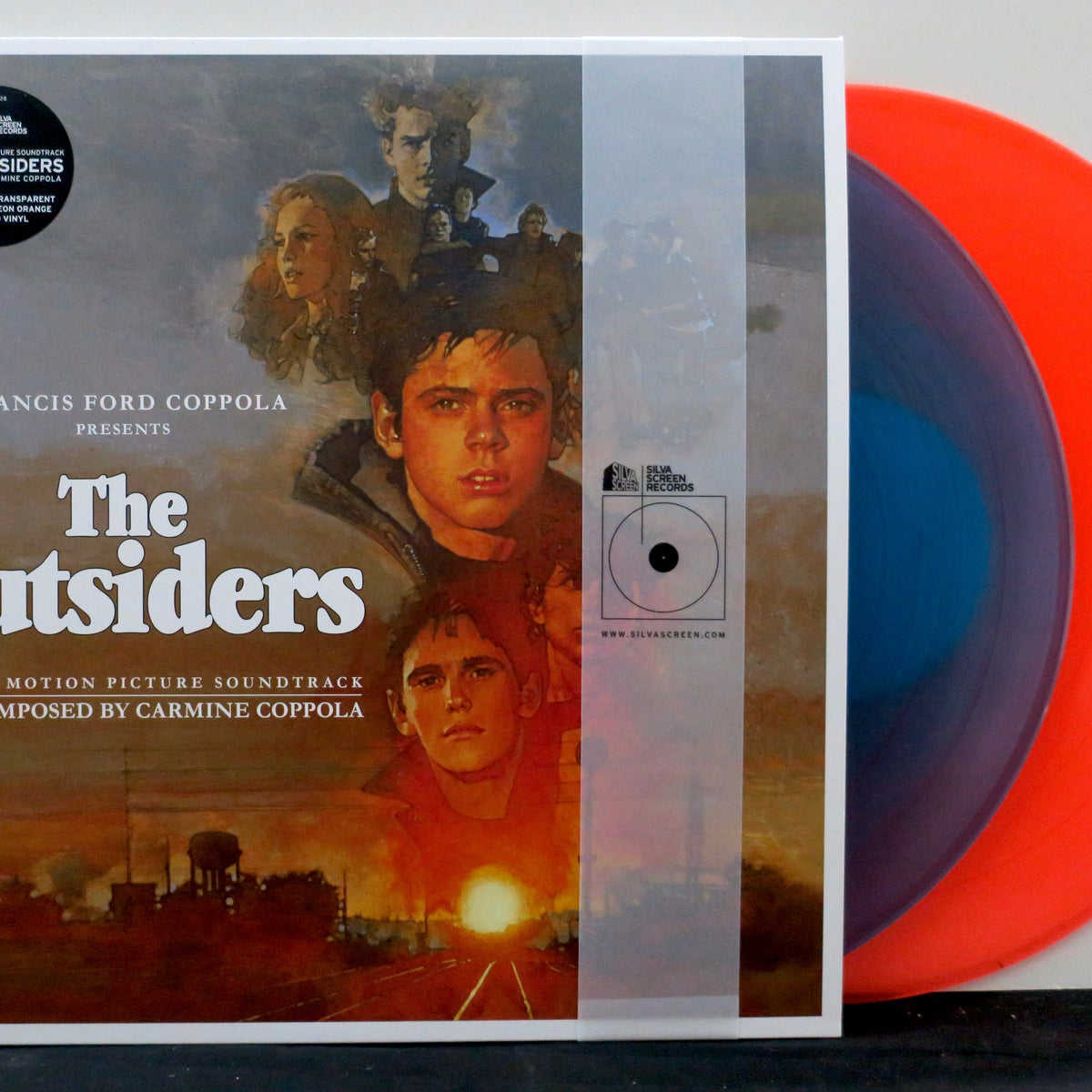 'OUTSIDERS' Soundtrack ORANGE/BLUE Vinyl LP (Stevie Wonder) – GOLDMINE ...