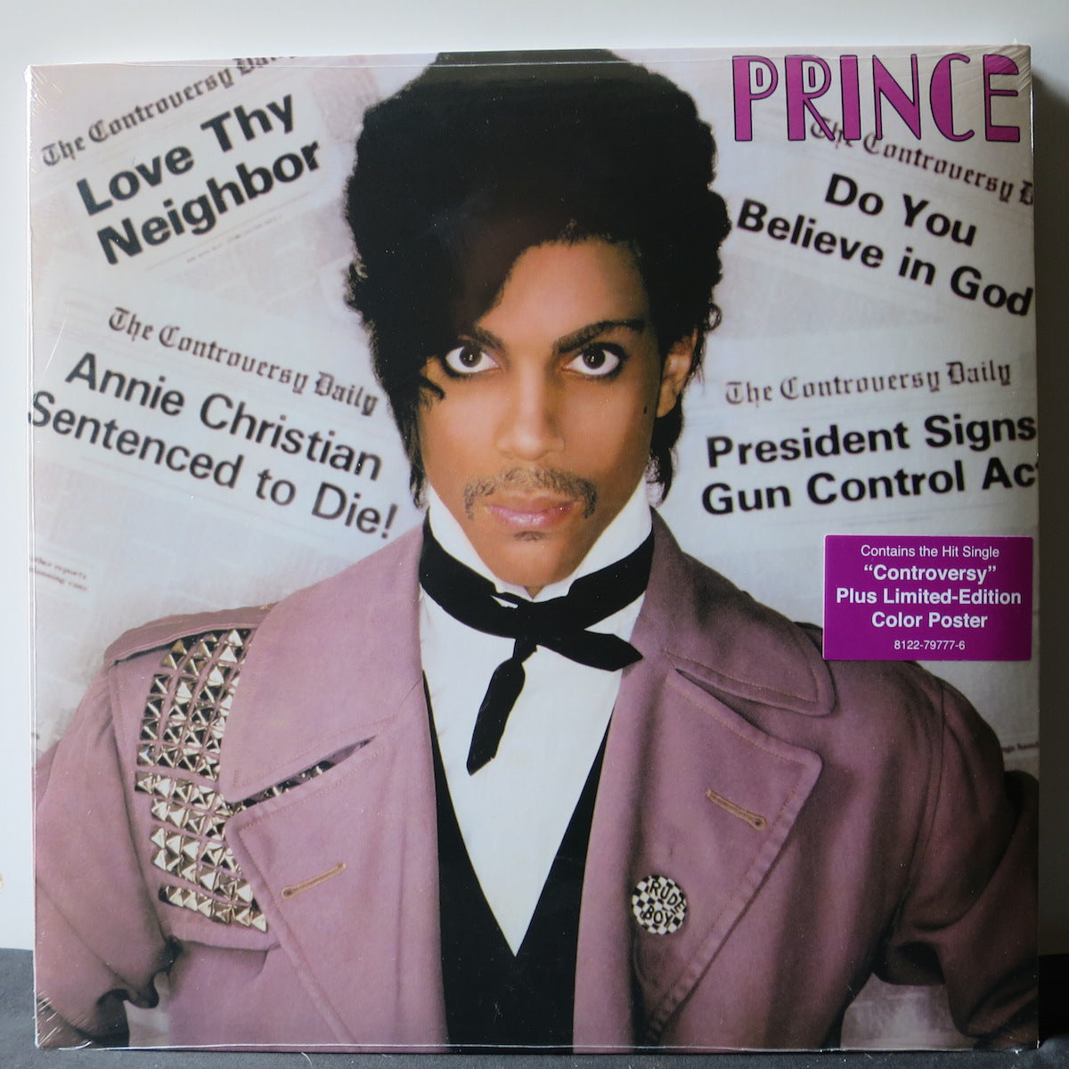 PRINCE 'Controversy' 180g Vinyl LP + Poster | GOLDMINE RECORDS